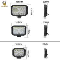 China 3 4 5 Inch Aluminum Dual Color Flash Luces Light Motorcycle LED Headlight for sale