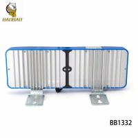 China 42 beads Plastic Blue Case White Yellow LED Motorcycle Headlight Spare Parts for sale
