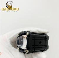 China Devil Eye Black Aluminum White Yellow Motorcycle CG Luces Projector Driving Light for sale