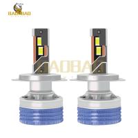 China H4 White Flash Metal High Brightness Car Interior Headlight LED Bulb Luces Light for sale