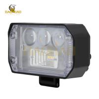 China 80V LED Work Light Metal White Yellow Dual Color Flashing Motorcycle Spare Parts for sale