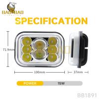 China 8 Beads 80V Metal RGB White Yellow Steady Motorcycle LED Light Spare Parts for sale