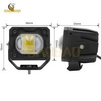 China 60W 80V Metal White Yellow Dual Color Motorcycle Spare Parts Led Light for sale