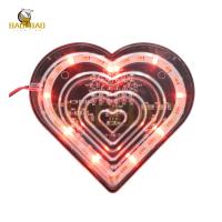 China 2W Plastic Bike Decoration Red Flashing Lucency Motorcycle LED Spotlight for sale