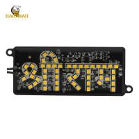 China 12V Module Yellow Flashing Motorcycle LED Fancy Light Bike Decoraiong Parts for sale