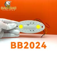 China 24Volt COB Chip Eye Shape White Flashing Fancy LED Light CG Modification for sale