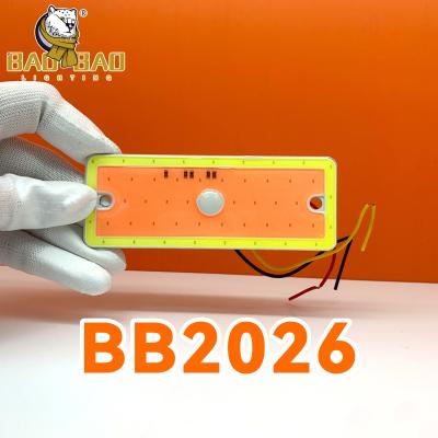China 24V COB Chip  Yellow Red Flashing Fancy Lamp CG Motorcycle Spare Parts for sale