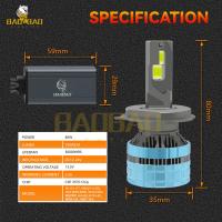 China H4 160W Iron Car Led Headlight Bulb S22 White High Power Auto Parts for sale