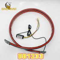 China Carbon Fiber Car Light Bar Taillight Decoration Parts Trunk Led Light Auto Parts for sale