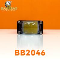 China 25W White Yellow Dual Color Meal Motorcycle LED Light Universal Spotlight for sale