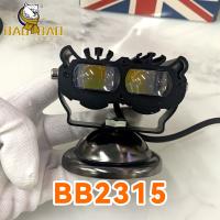 China Multi White Yellow Dual Color Metal Motorcycle Parts LED Light Headlight Bulb for sale