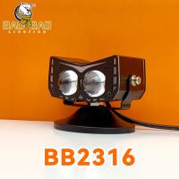 China Multi White Yellow Dual Color Metal Motorcycle Mini Driving Fog Light for sale