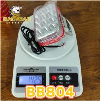 China Suqare White Color Metal Plastic Motorcycle LED Mini Driving Fog Light for sale