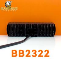 China Heavy Quality Metal White Yellow Dual Color Motorcycle LED Headlight Outdoor Work Light for sale