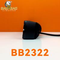 China Heavy Quality Metal White Yellow Dual Color Motorcycle LED Headlight Outdoor Work Light for sale