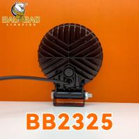 China Universal Metal White Yellow Dual Color Motorcycle LED Headlight Car Work Light for sale