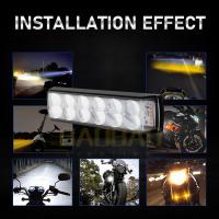 China Warning Light Red Blue Strobe Metal Headlight Bulb For Motorcycle Fog Light for sale
