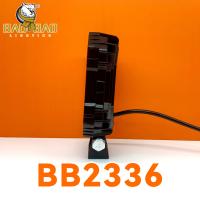 China Square 80V Yellow White Flashing Red Warning Truck LED Headlight 4x4 Offroad Work Light for sale