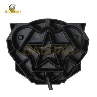 China 3 LED 80V Yellow White Flashing Red Warning Motorcycle Truck LED Headlight Work Light for sale