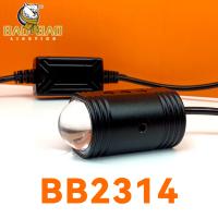China Metal White Yellow Dual Color With Remote 80V Motorcycle Led Light Fog Light For Bike for sale