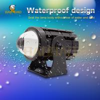 China 2pcs White Yellow Dual Color Aluminum Mini Driving Fog Light Available For Motorcycle for sale