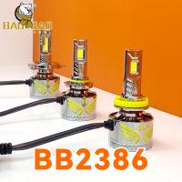 China Golden Iron Metal LED Headlight Bulb Waterproof H4 H7 H11 9006 9005 LED Headlamp For Car for sale