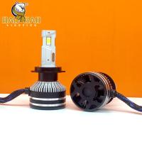 China Iron Aluminum Silver LED Headlight Bulb Waterproof H4 H7 H11 9006 9005 LED Headlamp For Car for sale