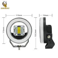 China 4.5 Inch Round Red Devil Eyes LED Headlamp For Car For Motorcycle Auto Parts for sale