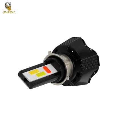 China 35 Watts Aluminum 2 Face COB Chips 4 Colors Flashing LED MINI Motorcycles LED Headlamp Bulbs LED Motorcycles Bulbs for sale