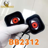 China Automatic Switching Devil Eyes 6 Module Mini Driving Lamp Led Bike Decoration Parts for Motorcycle for Motor for sale