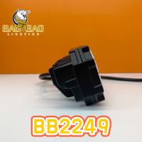 China BAOBAO Lighting Mini Driving System BB2249 White Yellow Spot Light Skull Motorbike Bike Led Light for Motorcycle Moto for sale