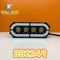 China BAOBAO Lighting Mini Driving System BB2249 White Yellow Spot Light Skull Motorbike Bike Led Light for Motorcycle Moto for sale