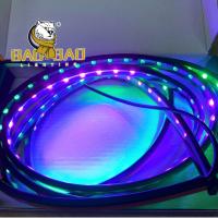 China 2.4m RGB Running Strobe Multiple Color LED Light bar Truck Fancy Light Car Accessories Atuo Lighting System Decoration Parts for sale