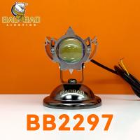 China Aluminum 1 Len Red Devil Eyes White Yellow Flashing 12-80V Mini Driving Light Motorcycle Front Light for sale