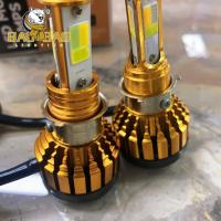 China BAOBAO 25 Watts 2pcs Iron Metal 3 Colors Mini Driving Headlight Bulb for Kawasaki Gto Parts Front Fog Light Bike Modified Parts for sale