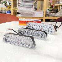 China Aluminum Mini Driving Light White Yellow Dual Color halo Round Headlight for Motorbikes Motorcycle Parts for sale
