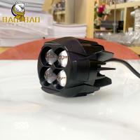 China 2 Eyes 4 Eyes High Power White Yellow Dual Color Heavy Iron Mini Driving Fog Lights for Bike Motor Modification Lighting Systems for sale