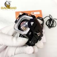 China 2pcs RGB Ring 25 Watts White Yellow Flashing Aluminum Motorcycle Fog Lights LED Headlight Bulb Taillight Available Auto Parts for sale