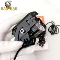 China 2pcs RGB Ring 25 Watts White Yellow Flashing Aluminum Motorcycle Fog Lights LED Headlight Bulb Taillight Available Auto Parts for sale