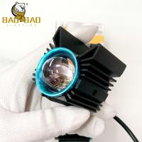 China G17 Aluminum 11 Watts Mini Driving Light White Yellow Dual Color Red Devil Eyes Mini Fog Light for Motorcycle Bike Led Light for sale