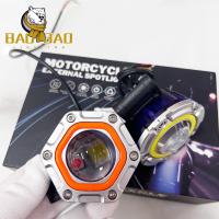 China Luces Lights Projector Lamp White Yellow RGB Fog Lights For Motorycle Motos for sale