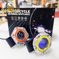 China Luces Lights Projector Lamp White Yellow RGB Fog Lights For Motorycle Motos for sale
