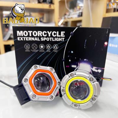 China Luces Lights Projector Lamp White Yellow RGB Fog Lights For Motorycle Motos for sale