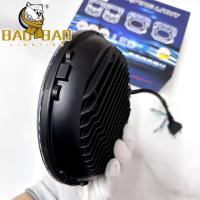 China 7 Inch White Yellow Motorcycle LED Headlight 12V Waterproof IP67 for sale