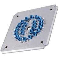 China 24 Port Fiber Optic Polishing Jig For SC APC Connector Grinding for sale