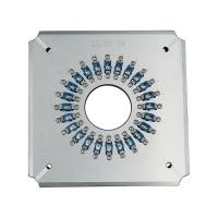 China LC PC Connector Fiber Patch Cord Polishing Fixture for sale