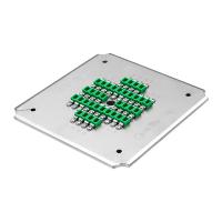 China 36 Connector LC / APC Housing Fiber Optic Polishing Jig / Fixture for sale
