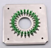 China E2000PC24 Port Ferrule Optic Fiber Polishing Jig Hardening Stainless Steel S136 for sale