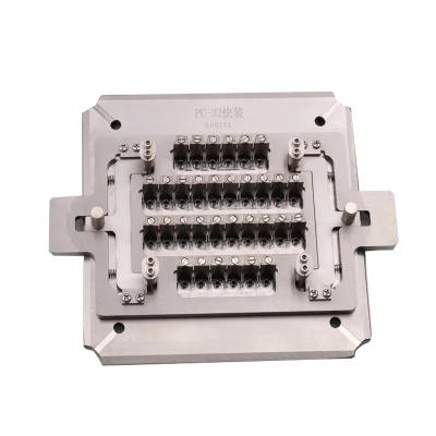 China FC / PC Fiber Polishing Fixture , Fttx PC32 Port Optic Fiber Polishing Equipment for sale