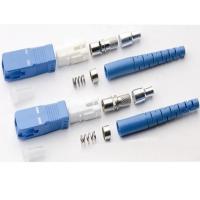 China FTTH OEM 3mm Optical Fiber Connector Simplex Dual SC UPC APC for sale